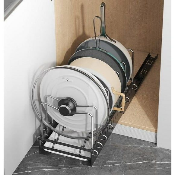 Pull Out Cabinet Organizer Pots Pans