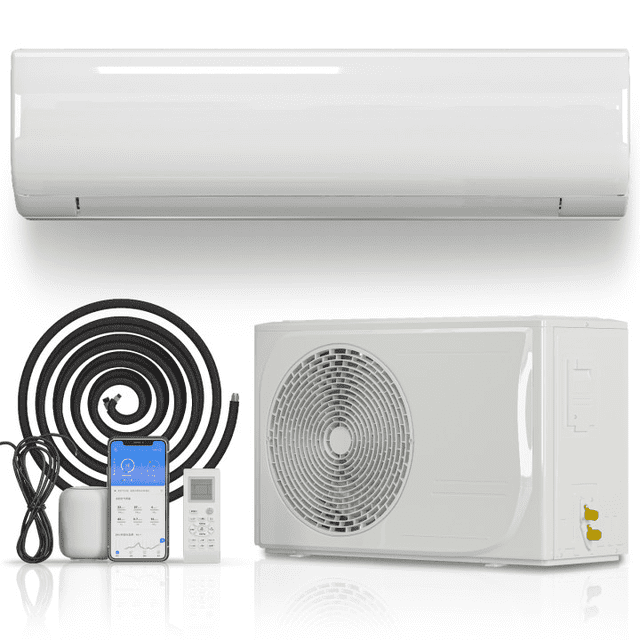 DISHUP 18000 BTU Mini Split Air Conditioner & Heater, 21 SEER2 Split Ac ...