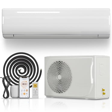 Ktaxon Smart Mini Split Air Conditioner & Heater, Wifi, 11000BTU, 17 ...