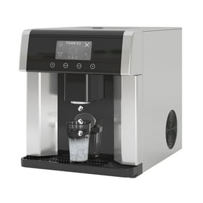 Iceman Pebble Ice Maker, Countertop Nugget Ice Machine, Stainless Steel ...