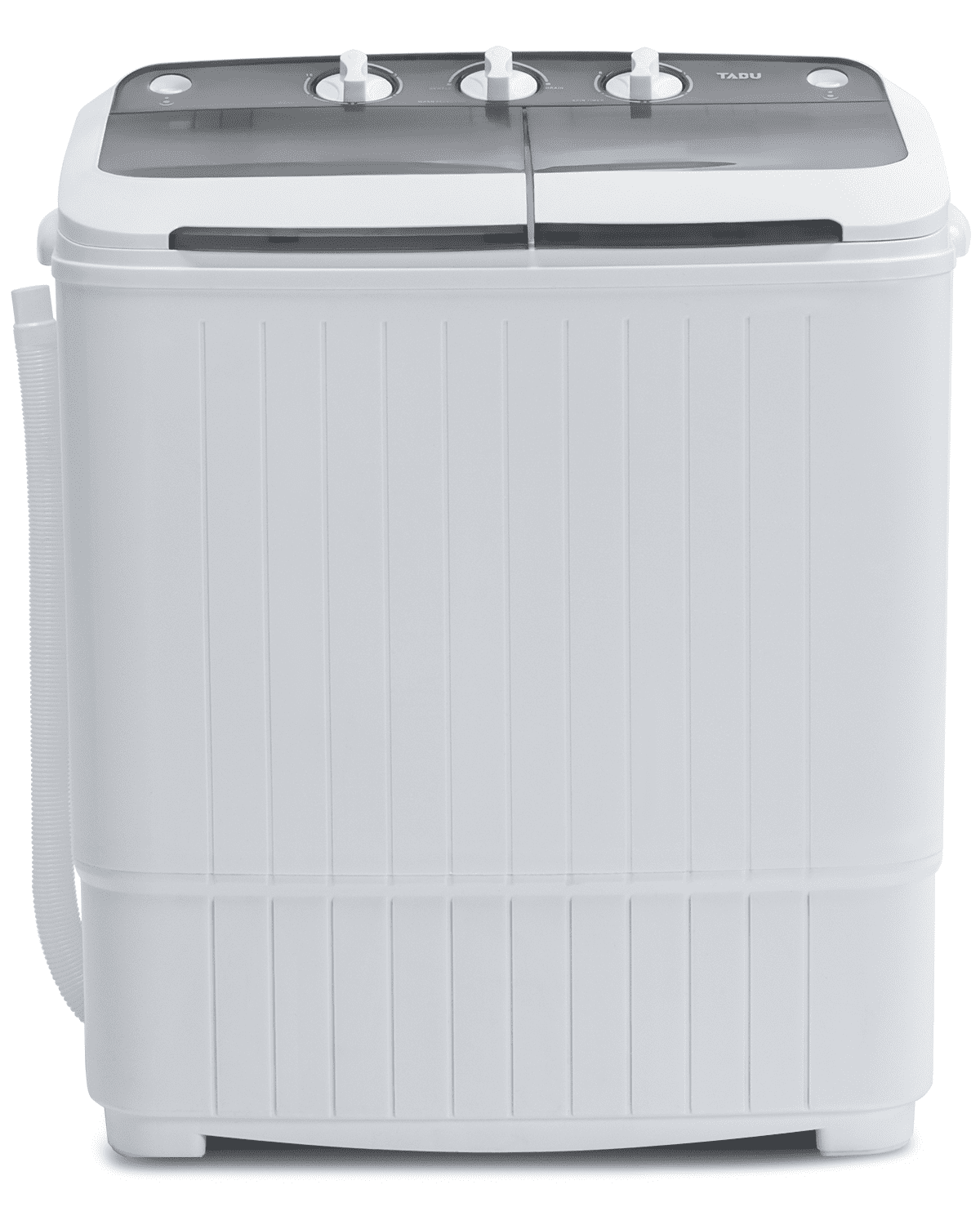 DISHUP Portable Washing Machine, 16.5lbs Twin Tub Portable Washer ...