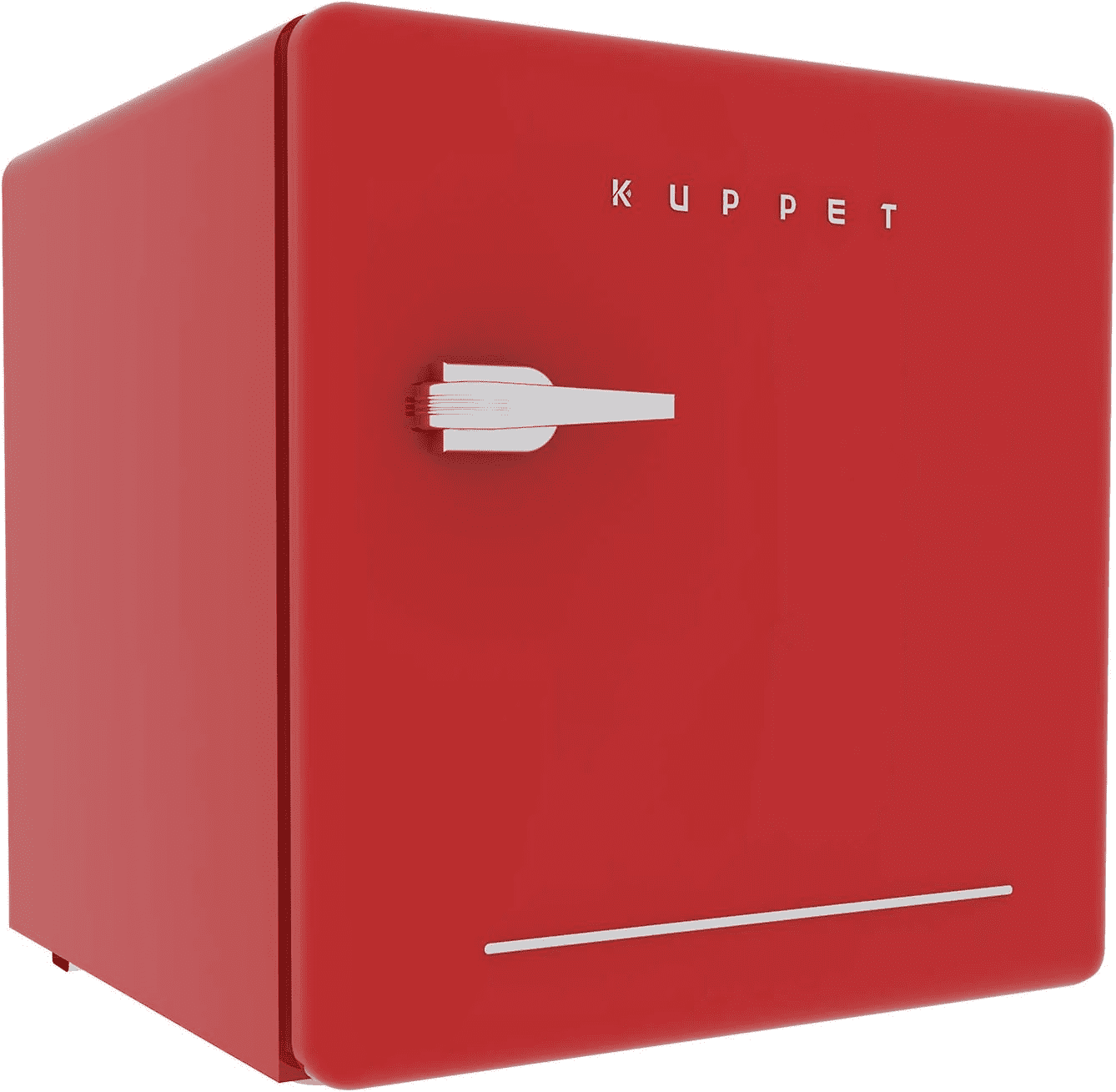 DISHUP Single Door Mini Fridge, 1.6 Cu ft Mini Refrigerator,Front Open Door, Red - Walmart.com