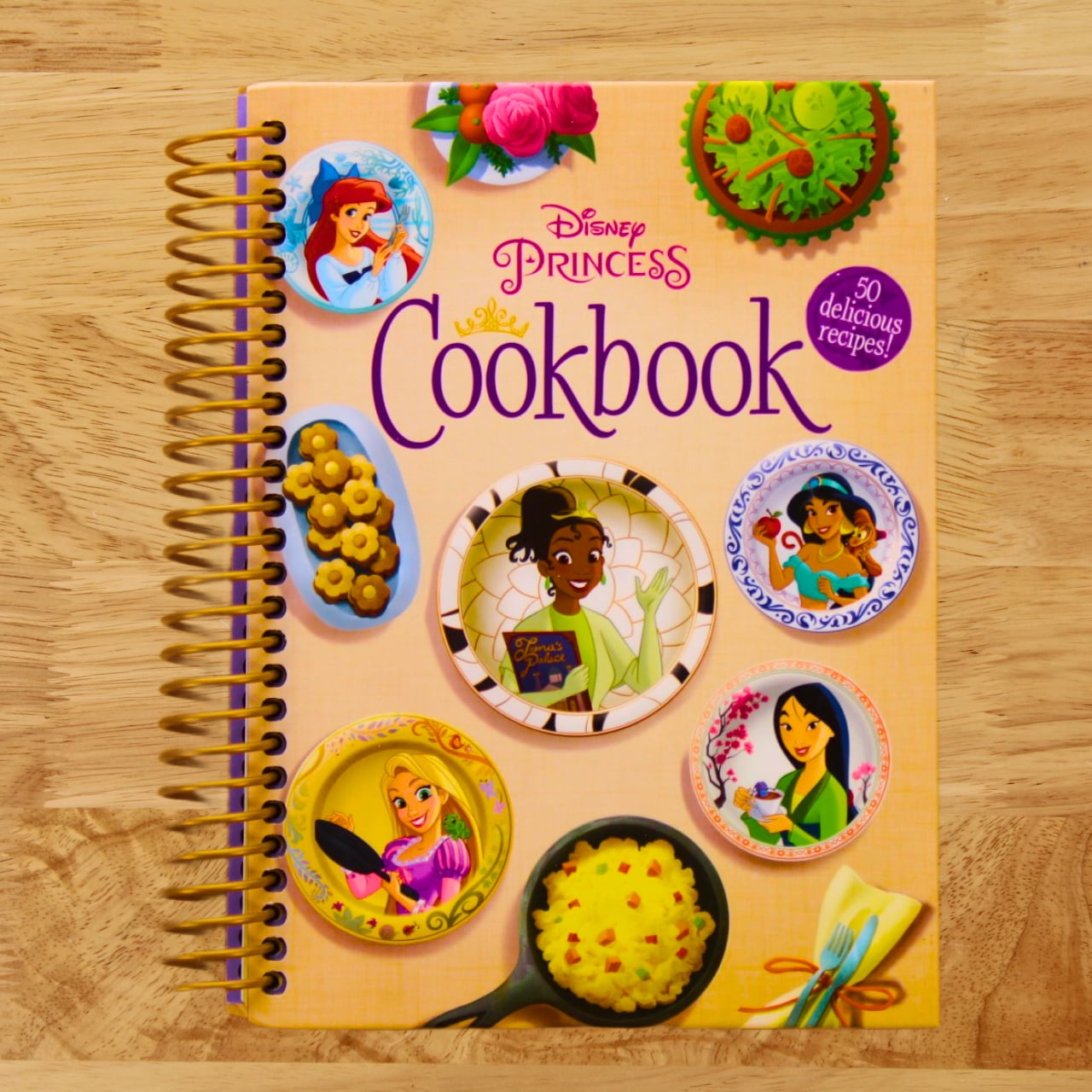 DISNEY BOOK GROUP STAFF: The Disney Princess Cookbook (Spiral Bound ...