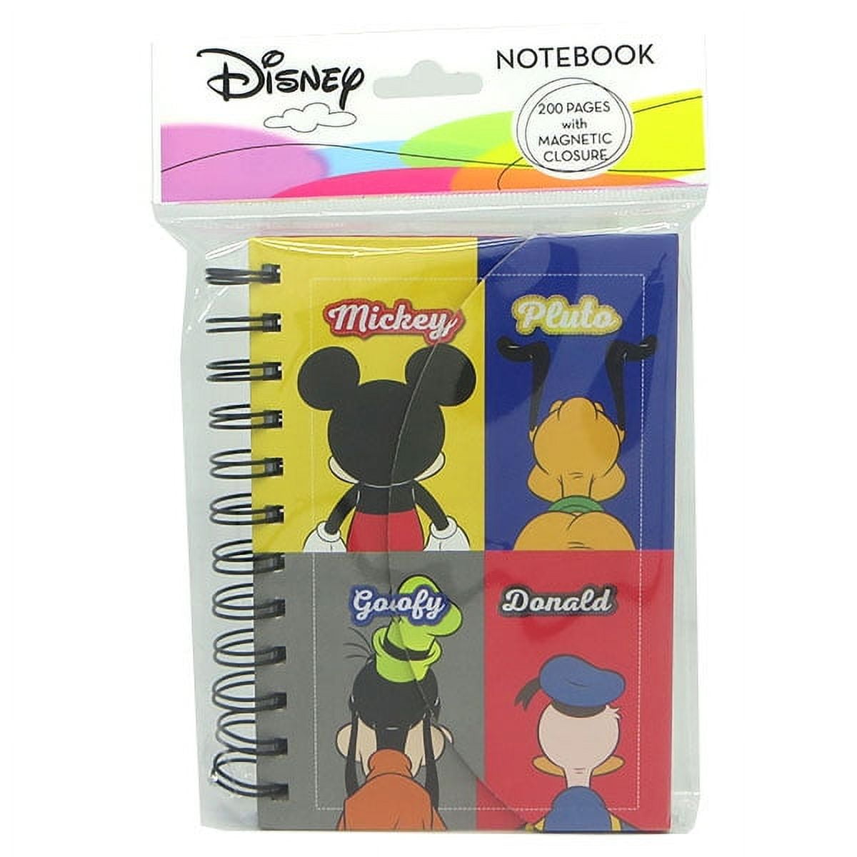 DISNEY Books Notepad 4X6 Mickey Donald Pluto & Goofy Generic Products ...