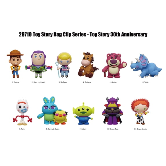 DISNEY CARS 3D Foam Bagclip - SERIES 60 - Walmart.com
