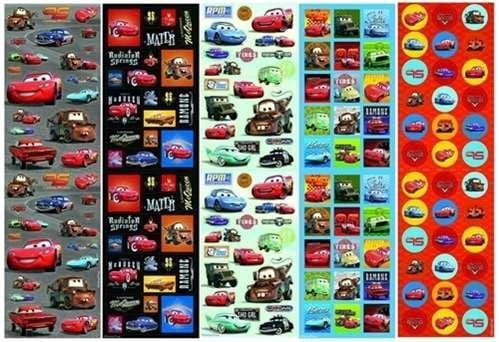 DISNEY CARS STICKERS VALUE PACK 350 COUNT - Walmart.com