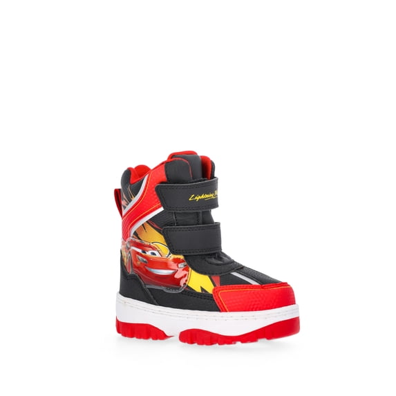 Disney Pixar Cars Toddler Boys Winter Snow Boots - Walmart.com