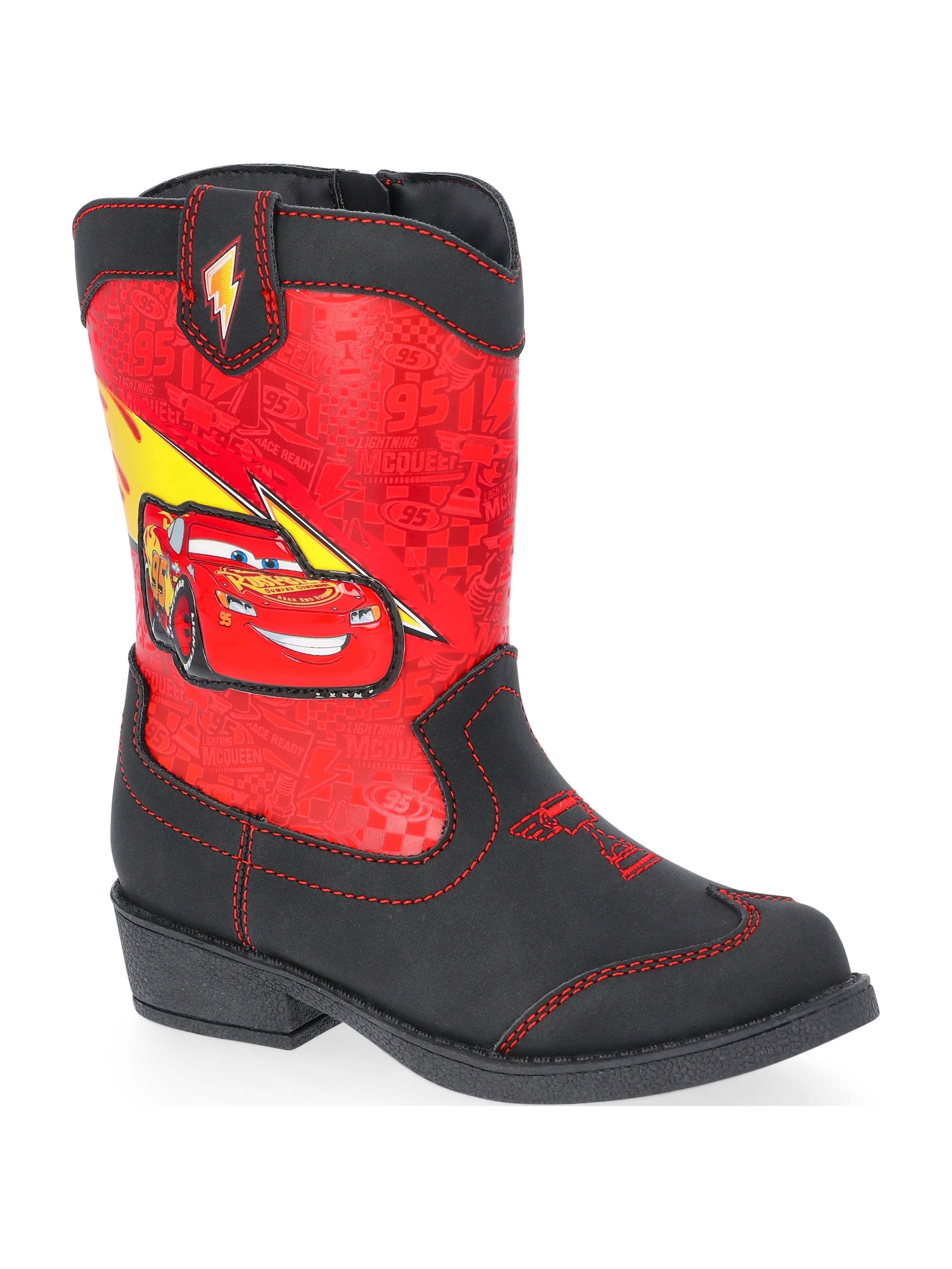 Disney Cars Toddler Boys Western Cowboy Boots - Walmart.com