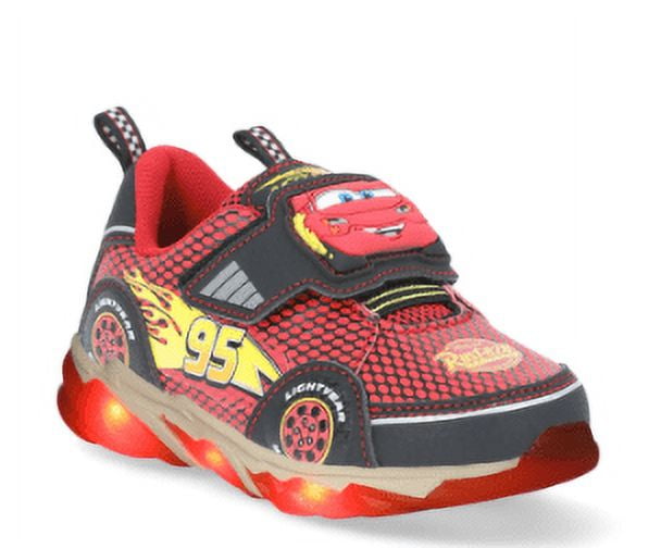Disney Cars Toddler Boys Lighted Athletic - Walmart.com