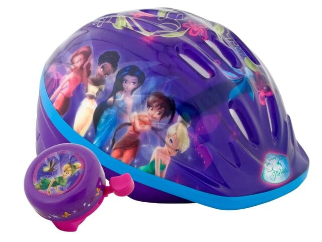 Restored DISNEY FR759322 Tinkerbell Helmet W/Bell, Purple (Refurbished ...