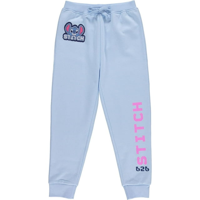 DISNEY Girls Jogger Sweatpants with Lilo and Stitch, Minnie Mouse ...