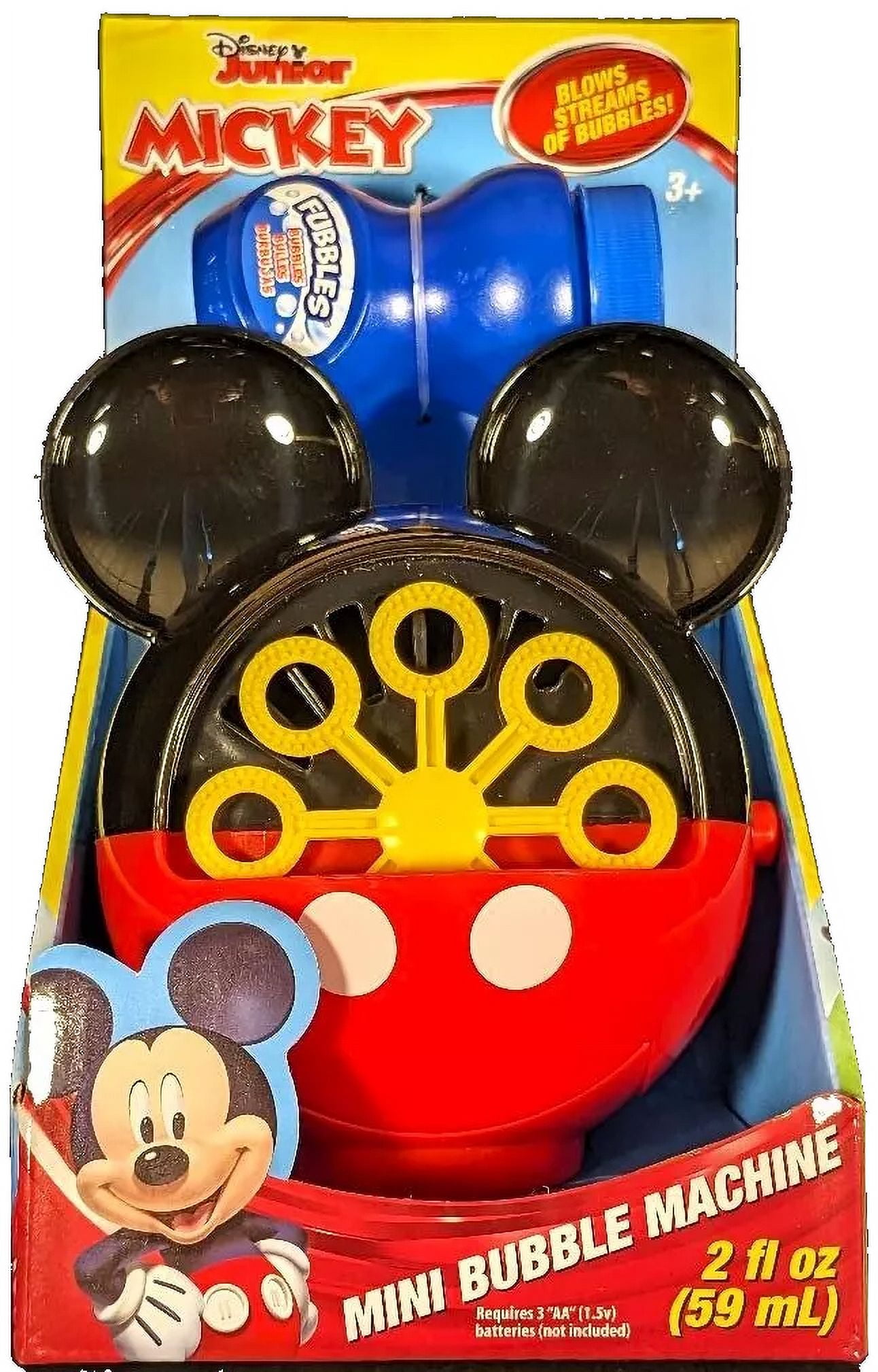DISNEY JUNIOR MICKEY MINI BUBBLE MACHINE - Walmart.com