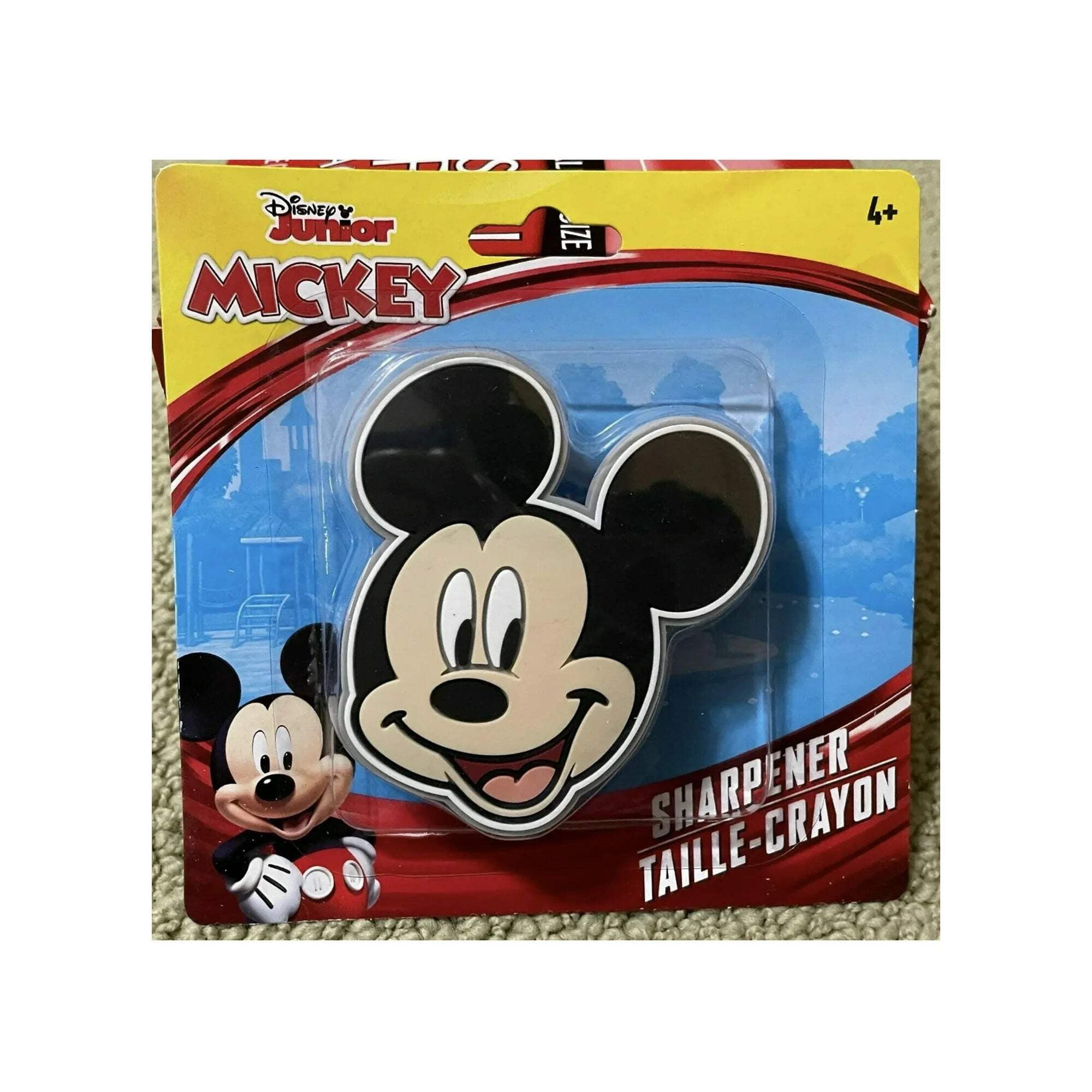 DISNEY MICKEY MOUSE Crayon Sharpener Peachtree Playthings - Walmart.com