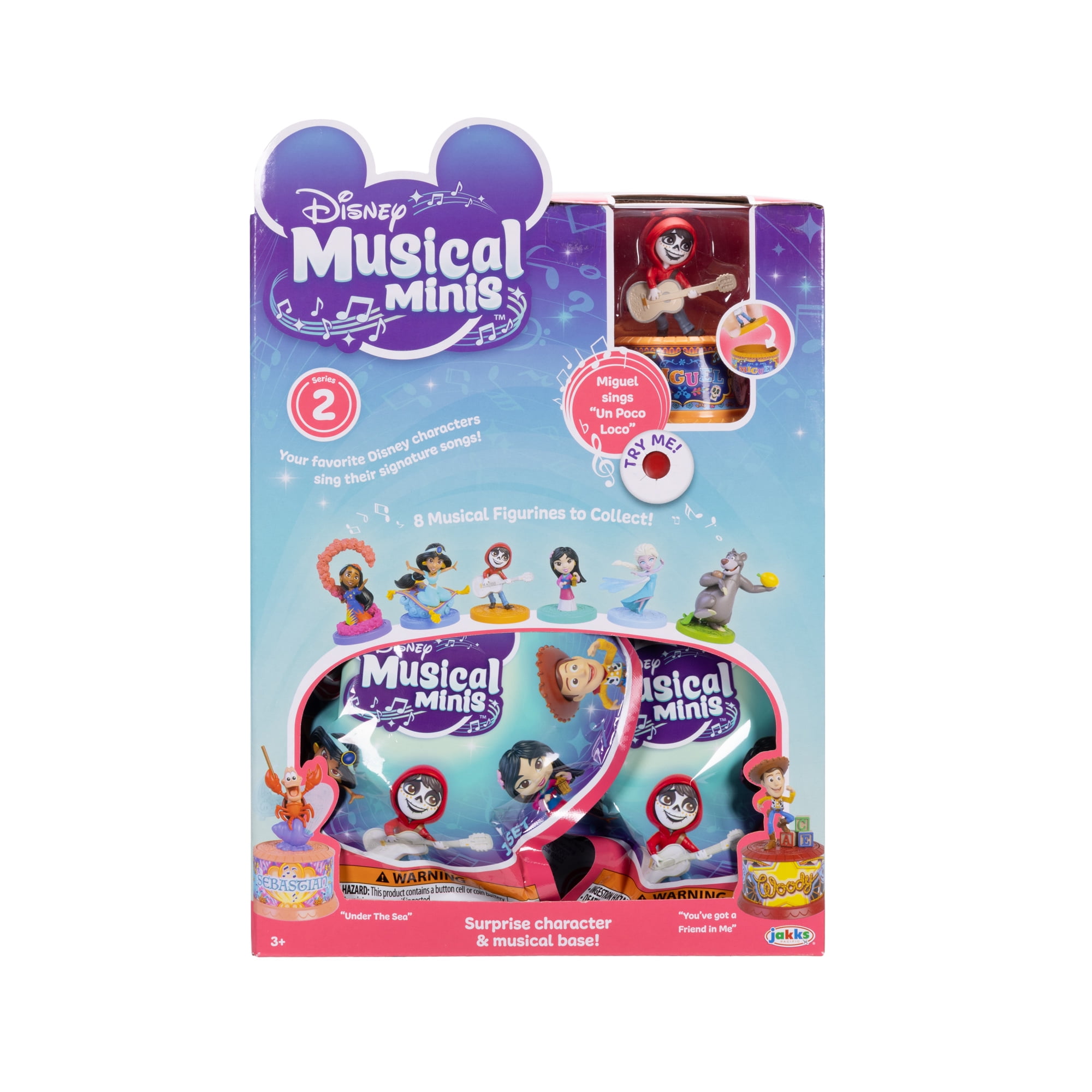 Disney Musical Minis Series 2 Surprise Musical Collectible 8 to Collect ...