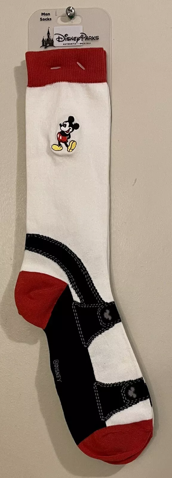 DISNEY PARKS MICKEY MOUSE MENS ADULT SOCKS - Walmart.com