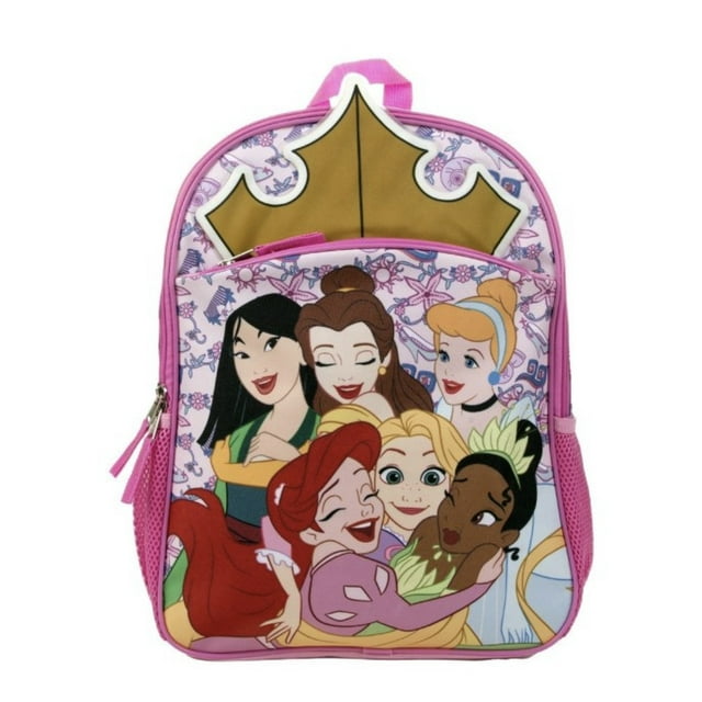 DISNEY PRINCESS KID'S 16" BACKPACK PINK - Walmart.com