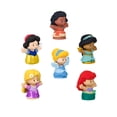 Fisher-Price Little People Disney Princess Figure Pack, 6 Characters ...