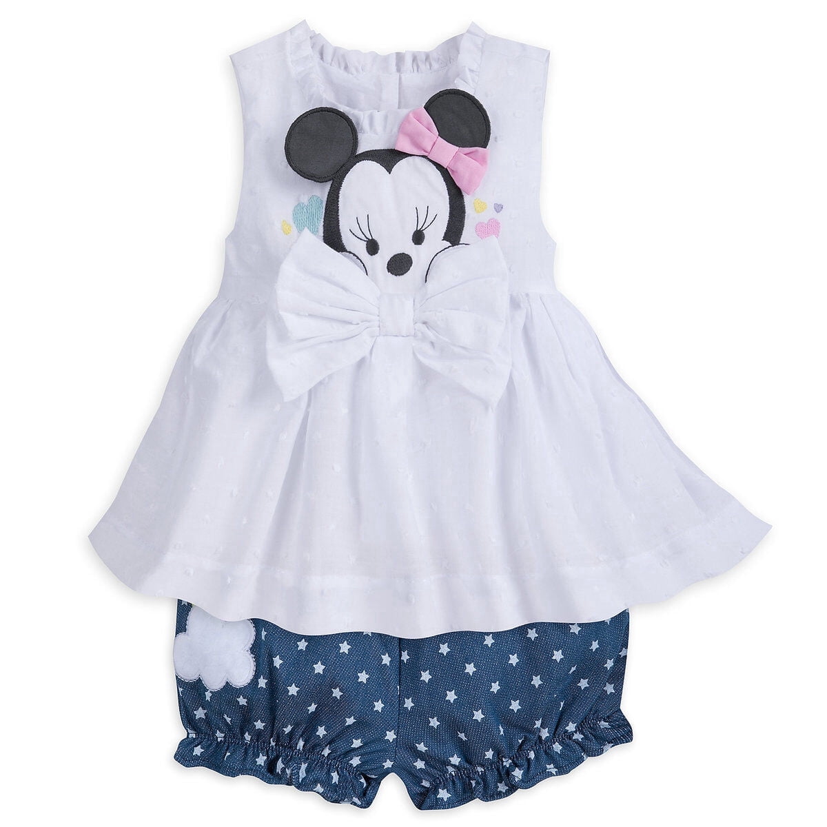 DISNEY STORE MINNIE MOUSE LAYETTE BLOOMER SET FOR BABY 9-12 months ...