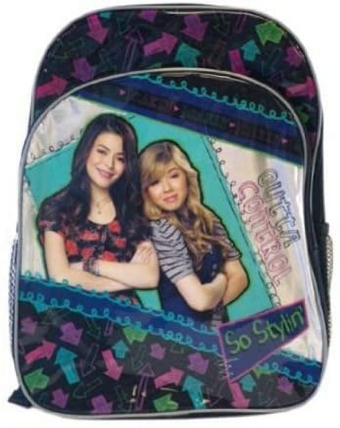 Disney iCarly 16" Large Backpack with Mesh Water Bottle Pockets - Outta ...