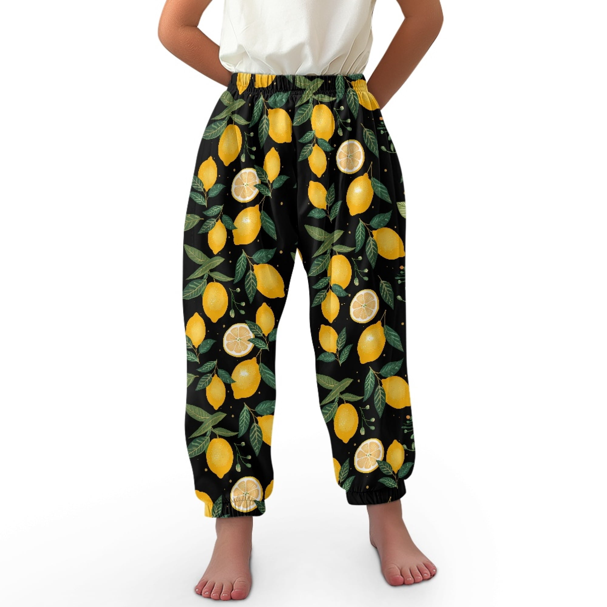 DISNIMO Lemon Print Bloomer Trousers for Boys Bloomer Harem Pants for ...