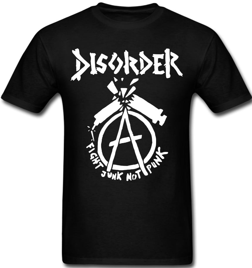 DISORDER T shirt band Hardcore Punk Rock Ska Anarcho Fight Junk not ...