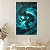 DISTURBED Evolution Reprise Records Promo Framed Concert Poster Size 24 ...