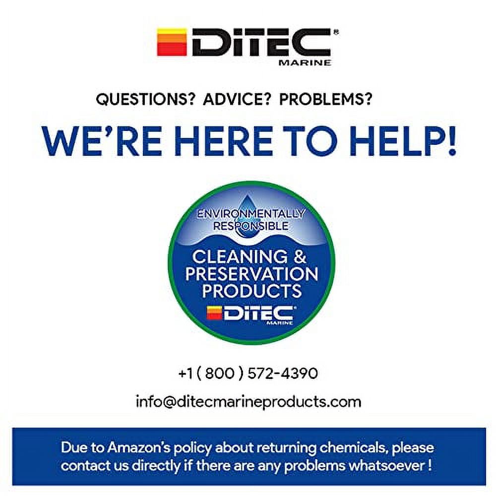 DITEC Marine Boat Soap, 1 Gallon | Reliable Marine Cleaning Products ...