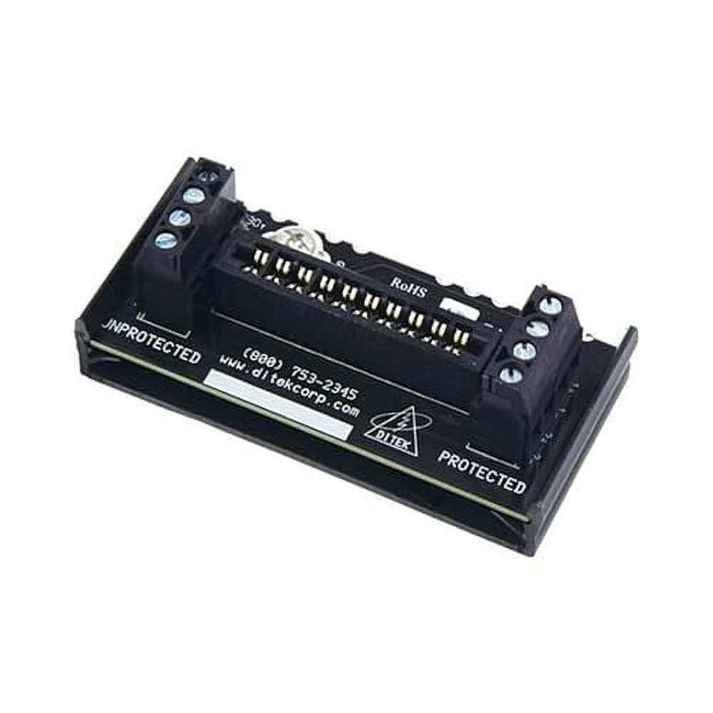 DITEK DTK-MB10 Single Module, Straight-in/Straight-Out Terminal ...
