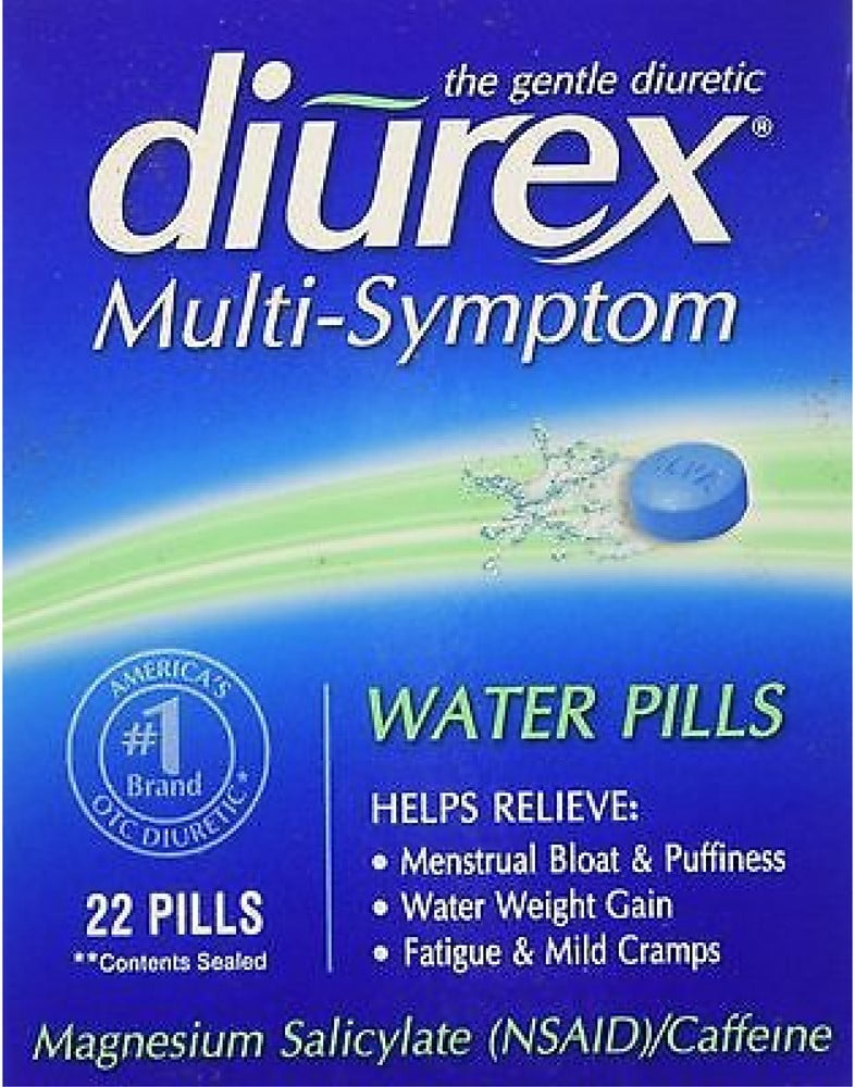 DIUREX Water Pills 22 Each (Pack of 2) - Walmart.com