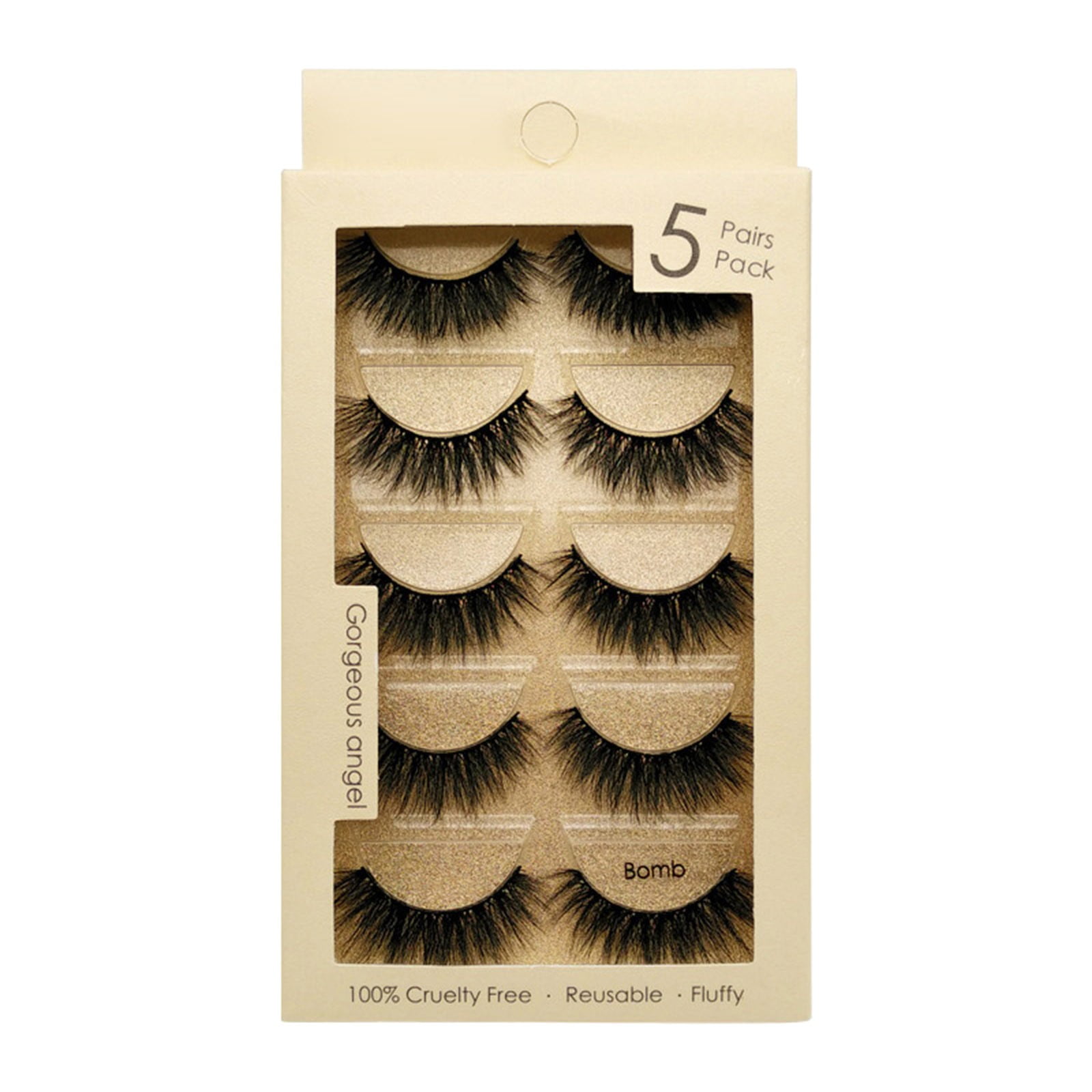 DIURYCE 2024 Eyelash Lash Extension Natural Fluffy Faux Mink Lashes ...