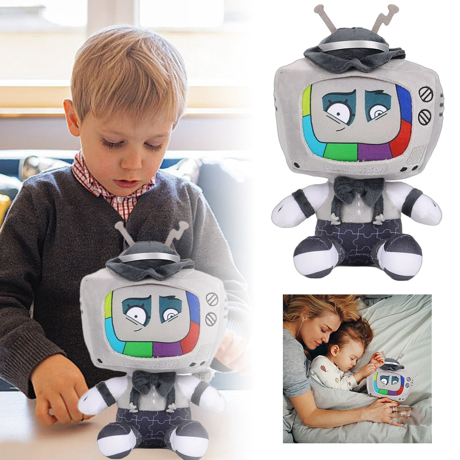 DIURYCE Toys for Kids SMG4 TV Puzzle Plus Plush Doll Brings You ...