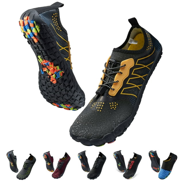 DIUS Womens Water Shoes Swim Shoes for Men Beach Shoes Barefoot Aqua ...