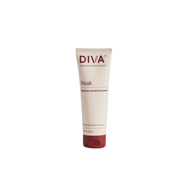 DIVA Wash, Menstrual Cup & Disc Cleanser, Fresh Citrus Scent, 4 Fl Oz ...