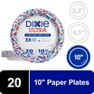 Dixie Ultra Plates 11.5" | Compostable utens - Walmart Business Supplies