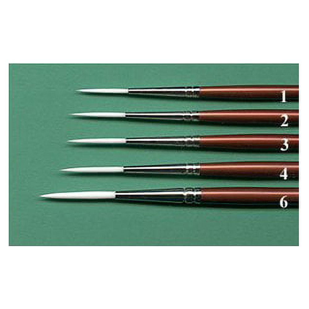 Robert Simmons White Sable Brush - Script, Short Handle, Size 2 ...