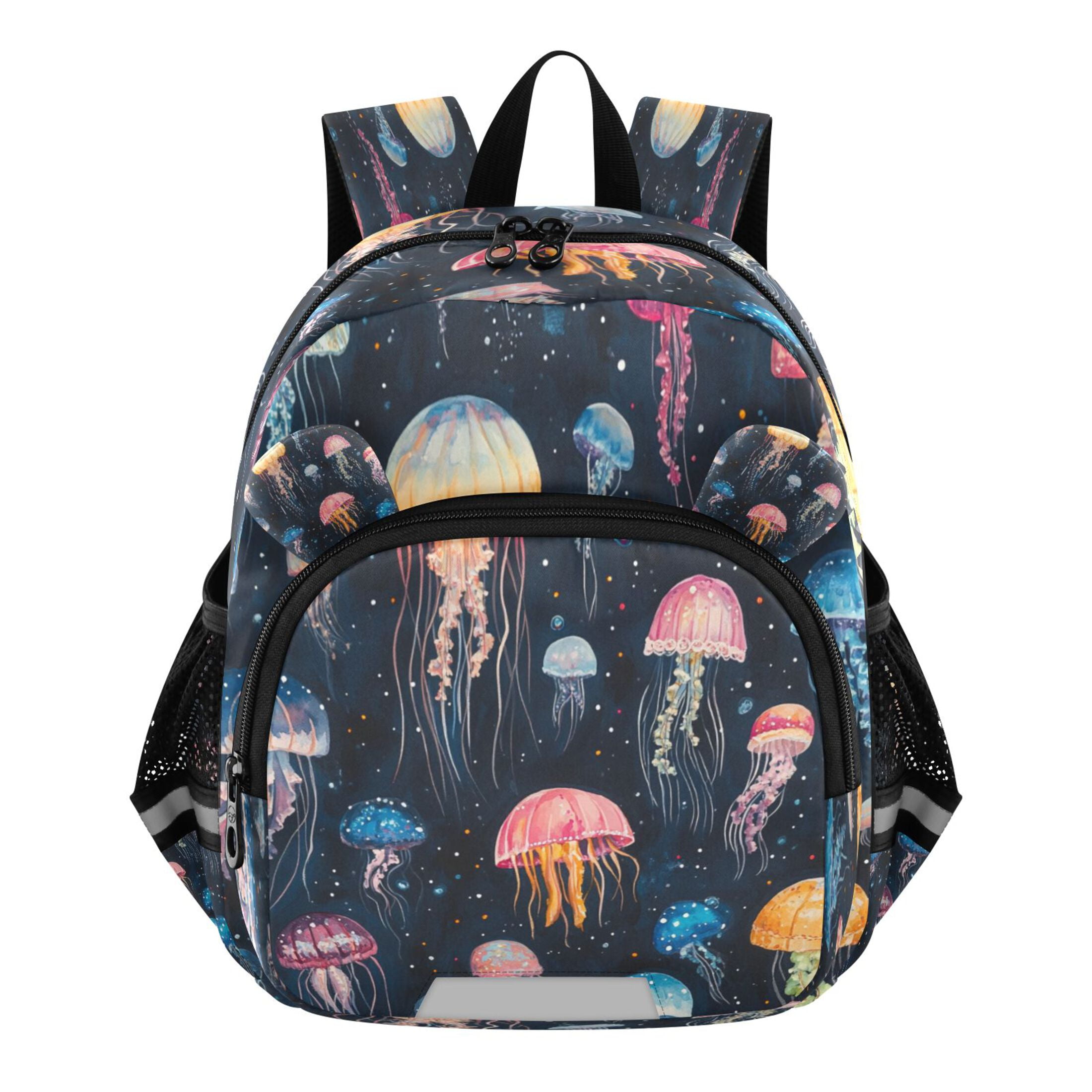 DIXRUYEE Backpack Lovely Jellyfish Dance in The Cosmos Pattern Pattern ...