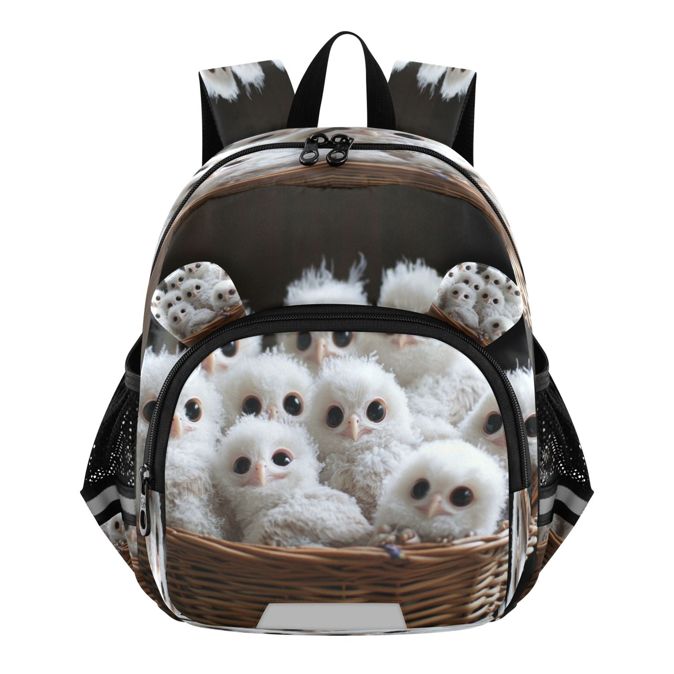 DIXRUYEE Backpack Lovely Owls in A Cozy Nest Pattern Pattern Suitable ...