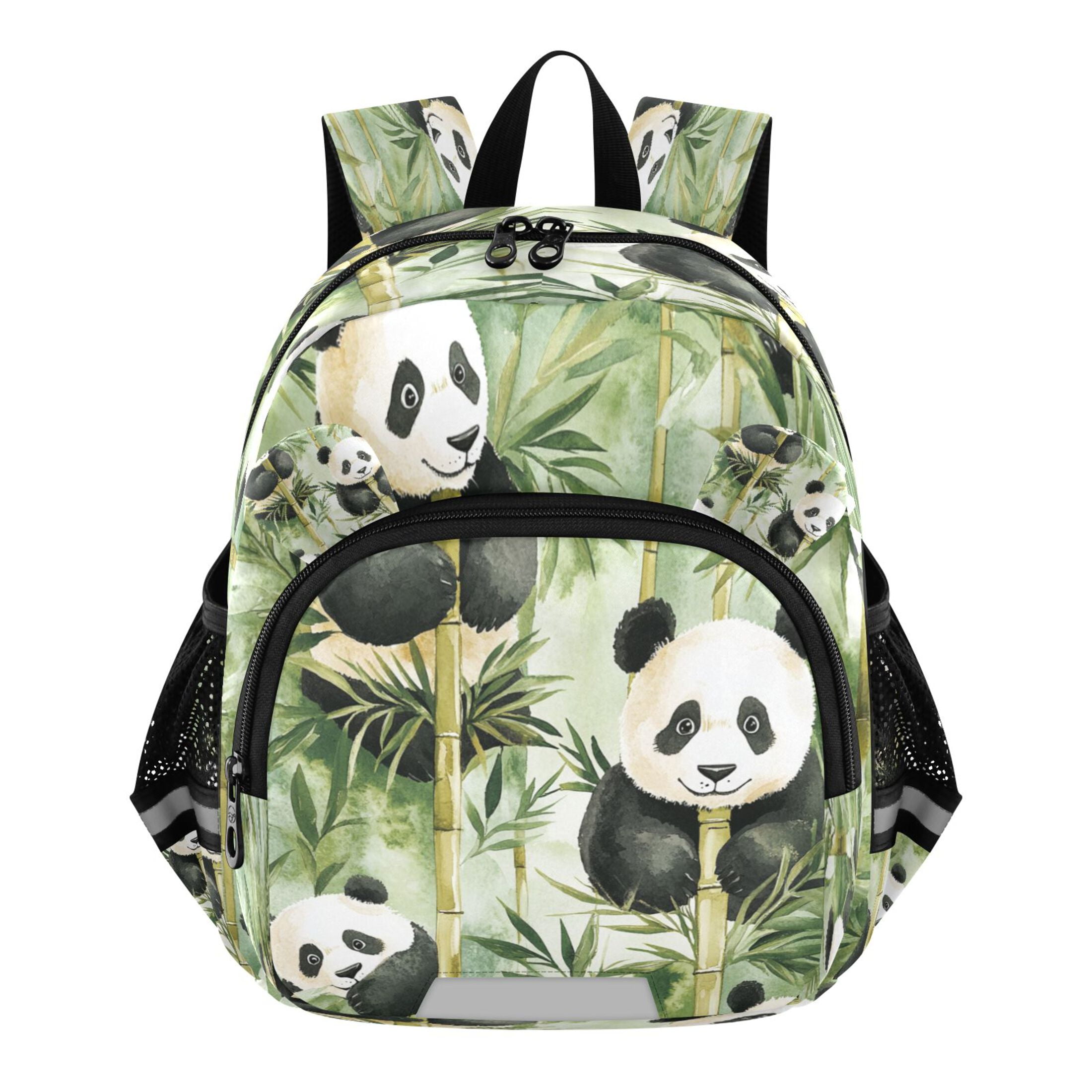 DIXRUYEE Backpack Lovely Pandas Among Bamboo Bliss Pattern Pattern ...