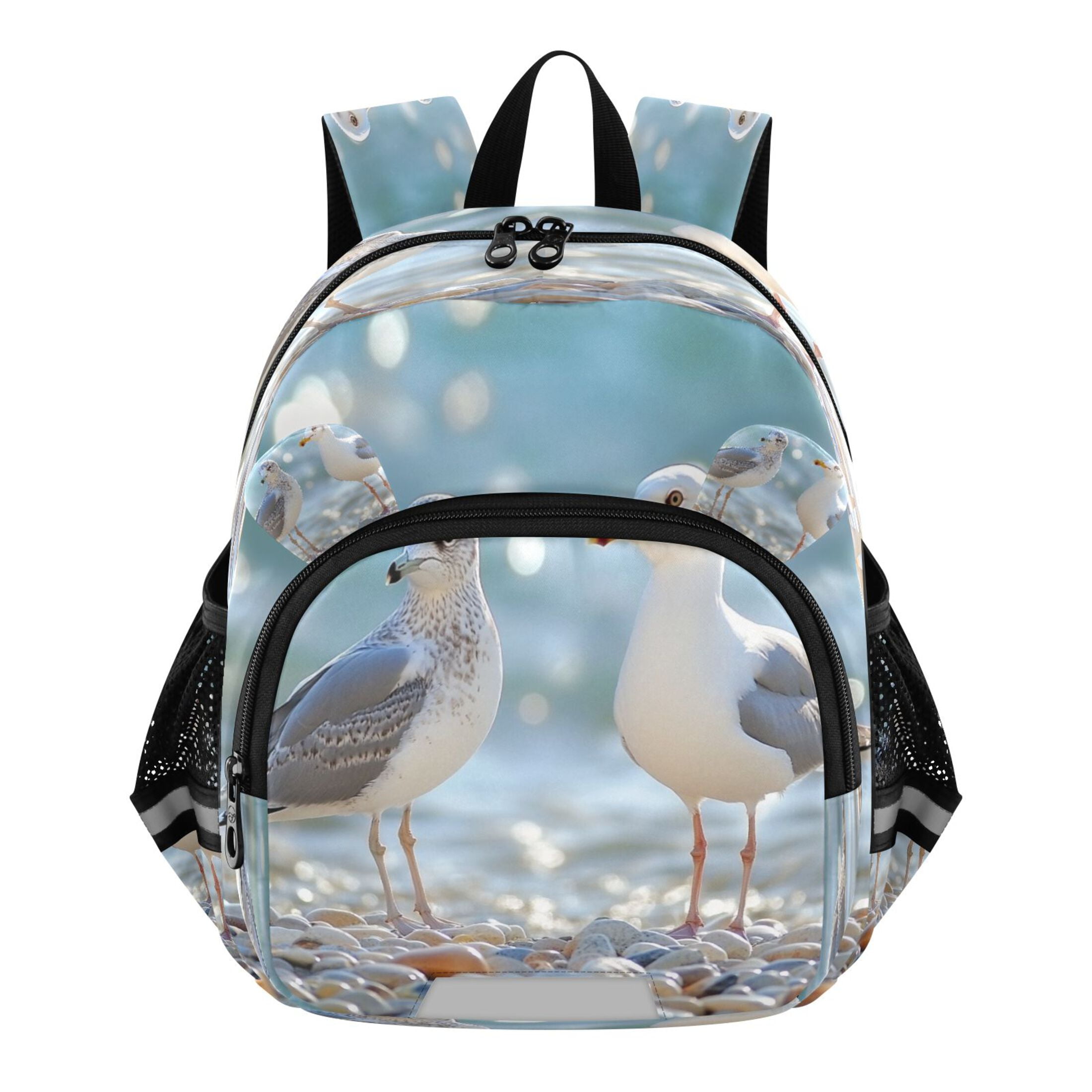 DIXRUYEE Backpack Lovely Seagull Siblings Pattern Pattern Suitable ...