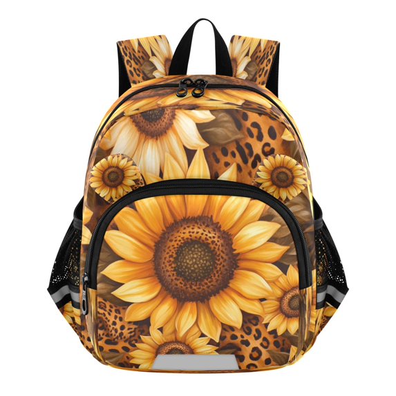 DIXRUYEE Backpack Lovely Sunflower Safari Pattern Pattern Suitable ...
