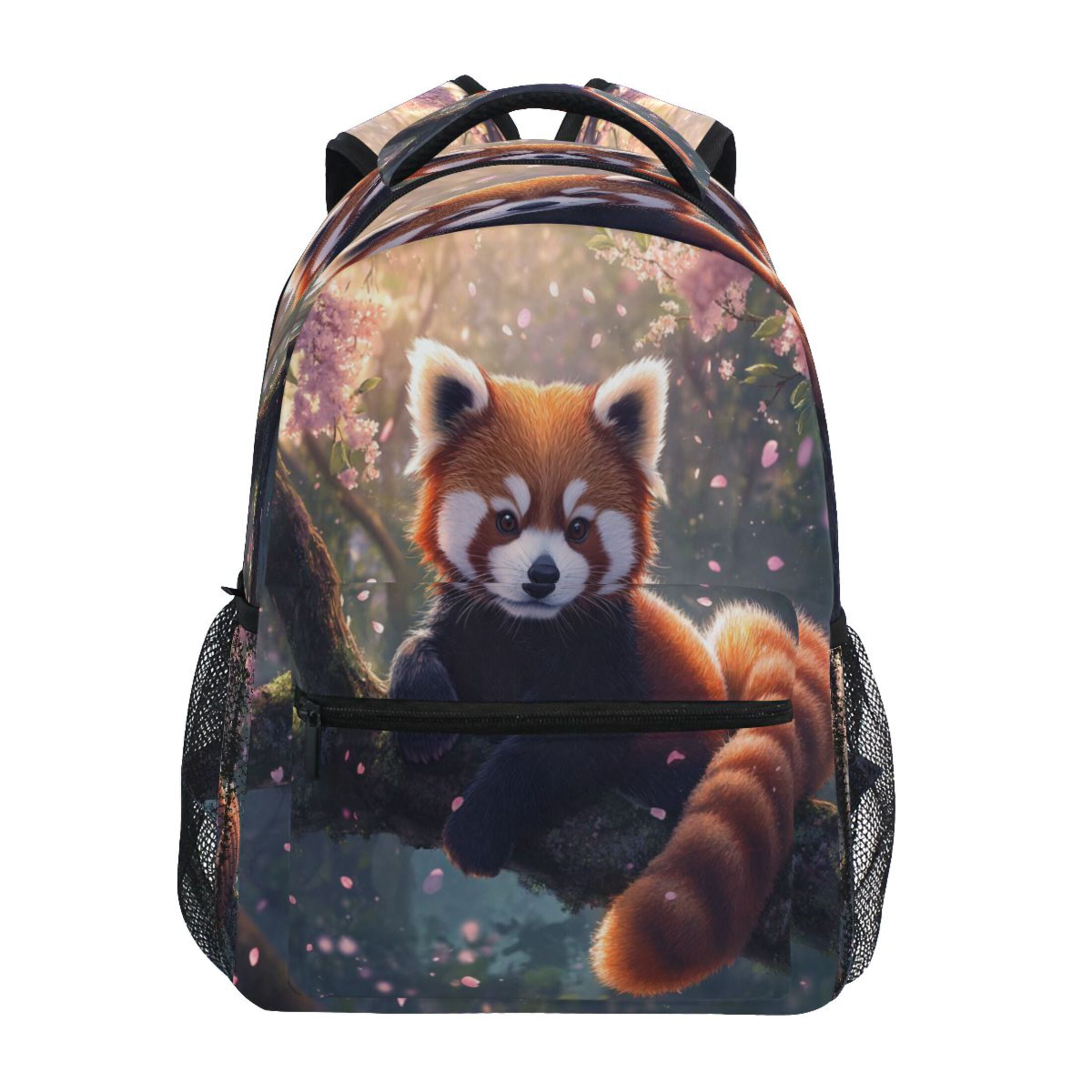 DIXRUYEE Backpack Schoolbag Charming Red Panda Pattern 15L/18L 2-SIZE ...