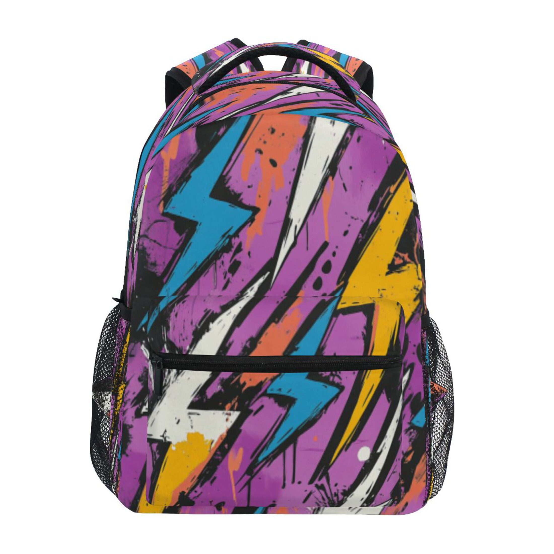 DIXRUYEE Backpack Schoolbag Vivid Thunder Pattern 15L/18L 2-SIZE ...