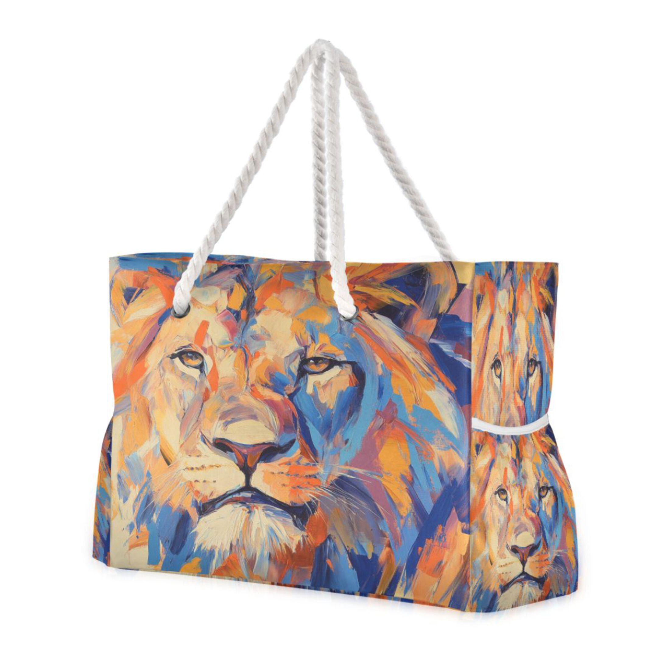 DIXRUYEE Beach Cooler Travel Tote Bags Beach Bag Fashion Regal ...