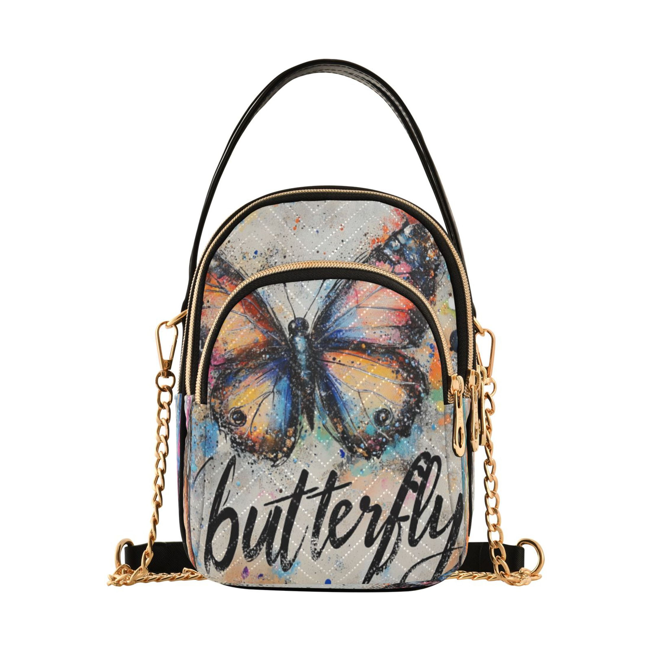 DIXRUYEE Cross Body Fashion Shoulder Waist Purse Bags Blueberry Burst ...