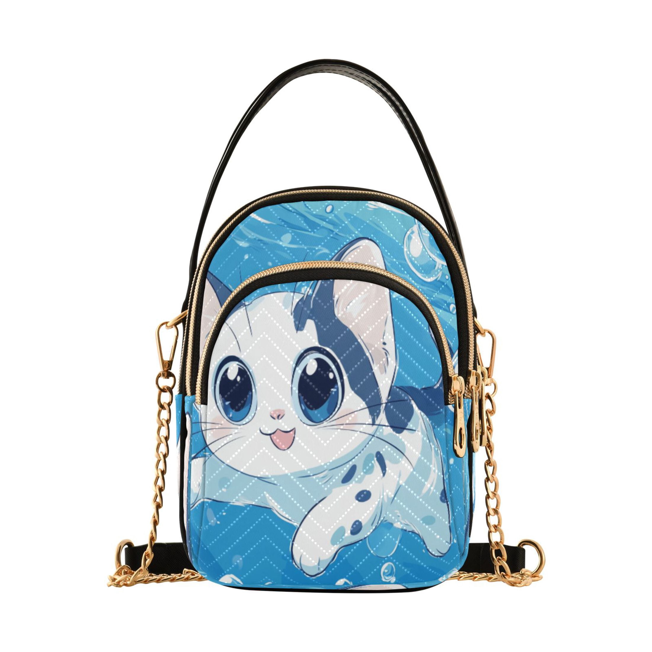 DIXRUYEE Cross Body Fashion Shoulder Waist Purse Bags Bubbly Aquatic ...