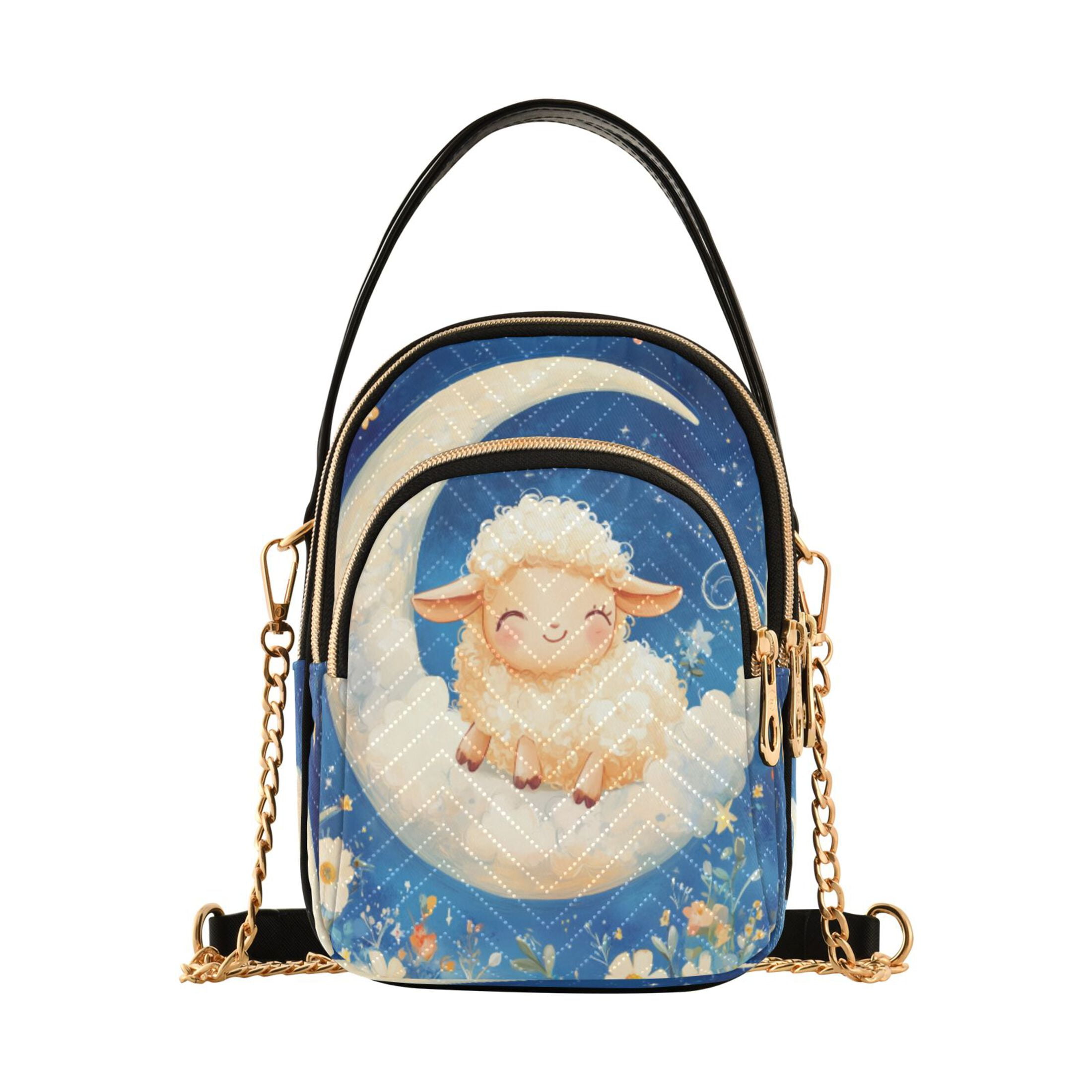 DIXRUYEE Cross Body Fashion Shoulder Waist Purse Bags Celestial Cuddle ...