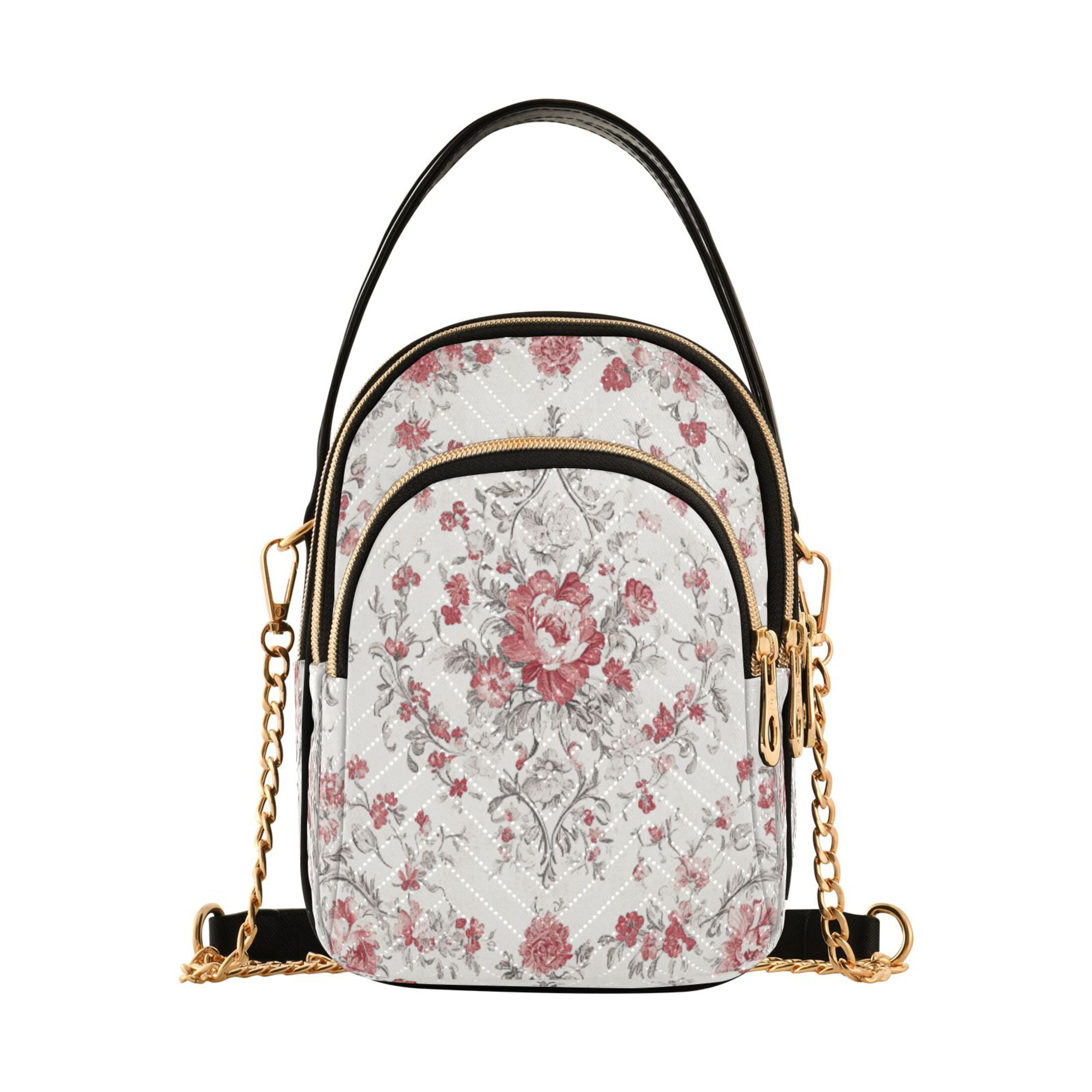 DIXRUYEE Cross Body Fashion Shoulder Waist Purse Bags Classic Floral ...