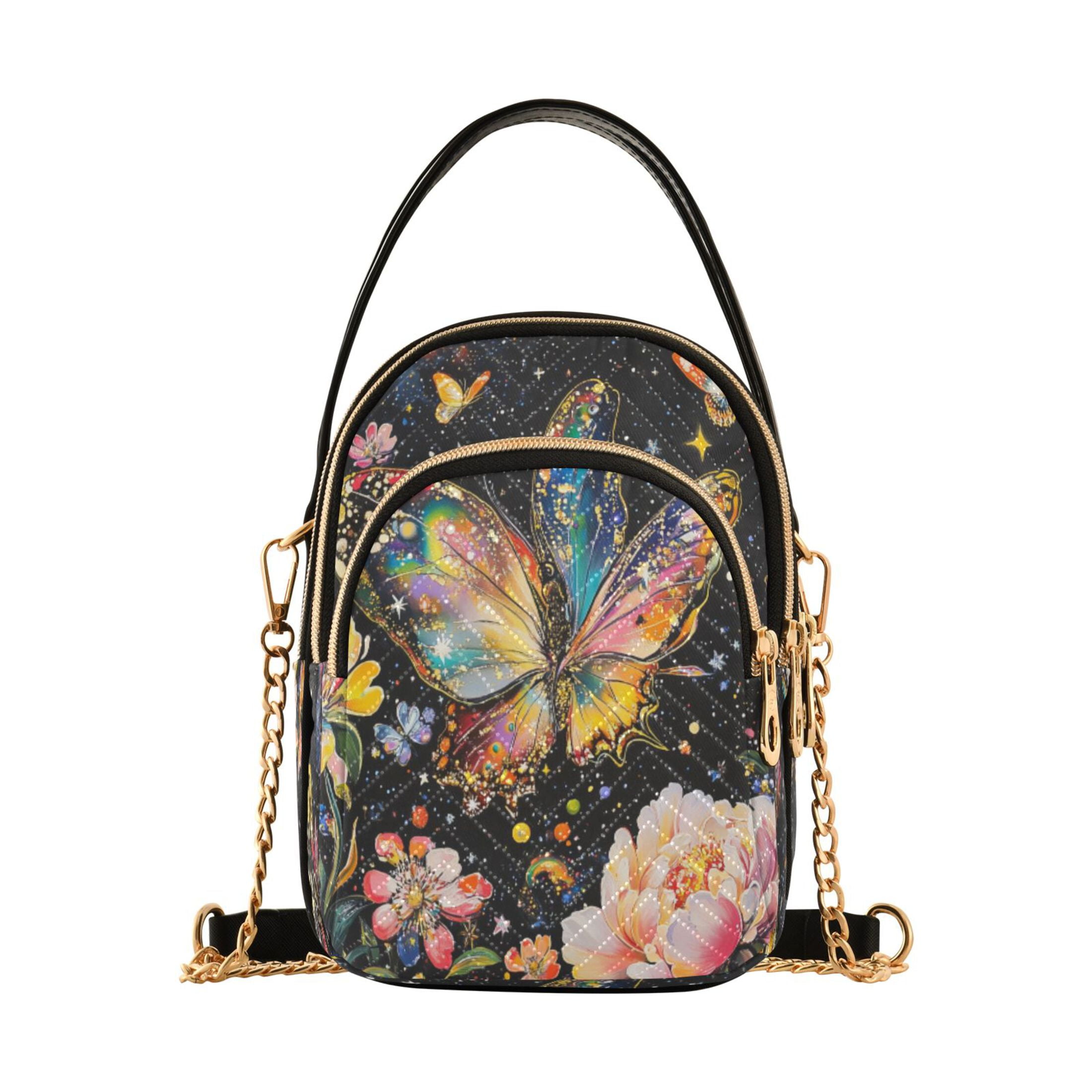 DIXRUYEE Cross Body Fashion Shoulder Waist Purse Bags Galactic Splendor ...