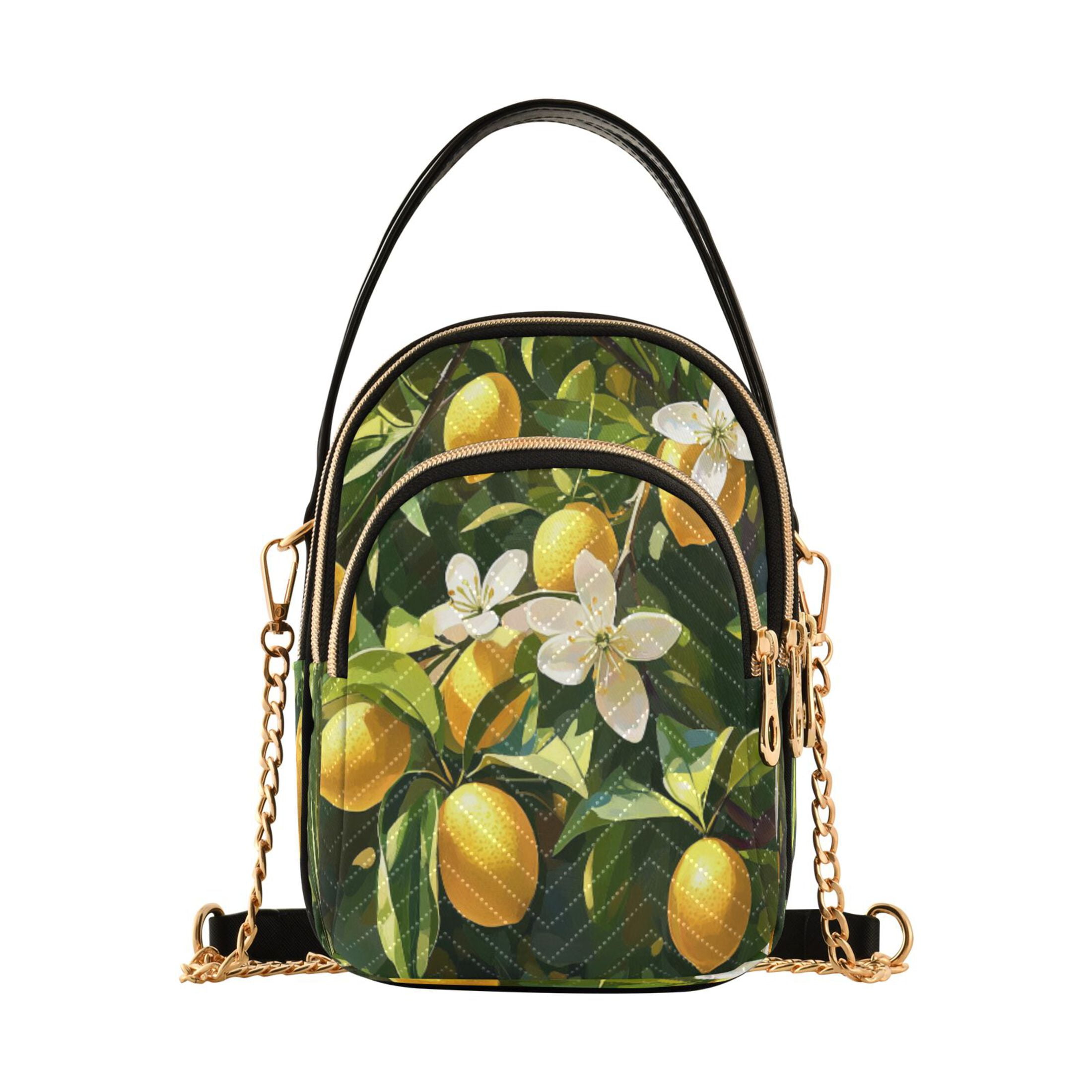DIXRUYEE Cross Body Fashion Shoulder Waist Purse Bags Lemon Grove Bliss ...