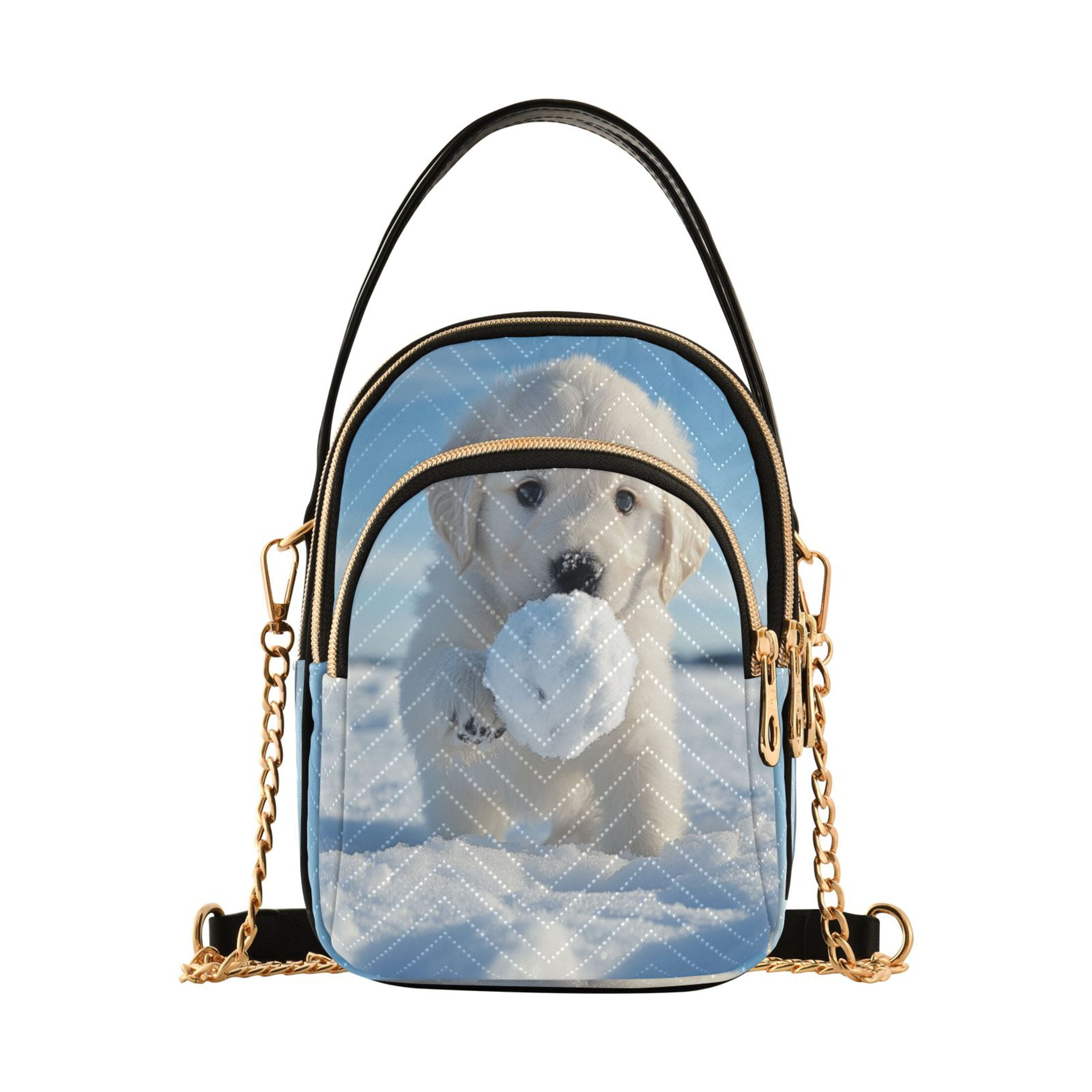 DIXRUYEE Cross Body Fashion Shoulder Waist Purse Bags Snowball Chaser ...